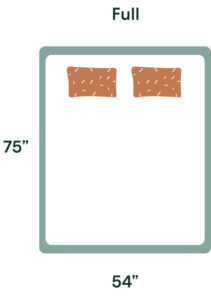 Mattress size and dimensions guide - Siena