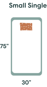 Mattress size and dimensions guide - Siena