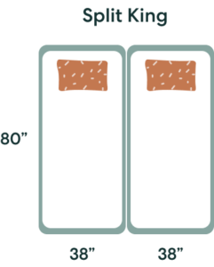 Mattress size and dimensions guide - Siena